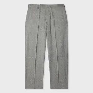 Paul Smith Relaxed-fit Wool Jacquard Trousers