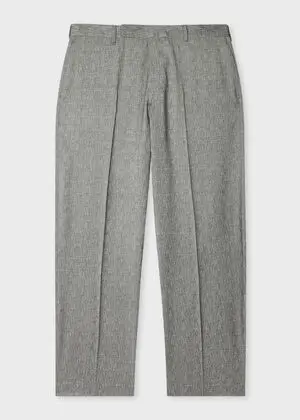 Paul Smith Relaxed-fit Wool Jacquard Trousers