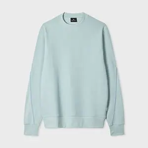 Paul Smith Light Textured Sweatshirt With Contrast Embroidery