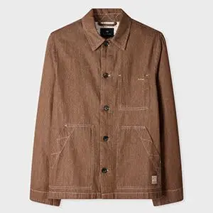 Paul Smith Denim Work Jacket - Blue