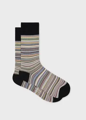 Paul Smith Signature Stripe Socks - Multicolour