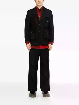 Andersson Bell Pinstripe Patch Pocket Jacket