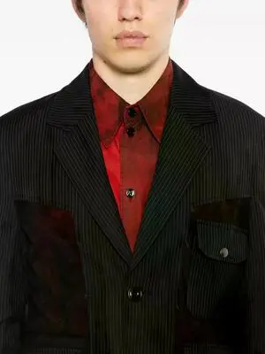 Andersson Bell Pinstripe Patch Pocket Jacket