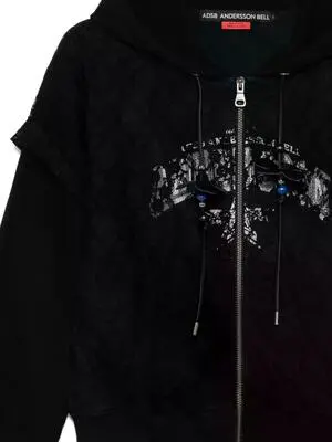 Andersson Bell Patterned Hooded Jacket