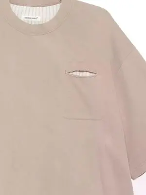 Undercover Pocket Striped T-shirt