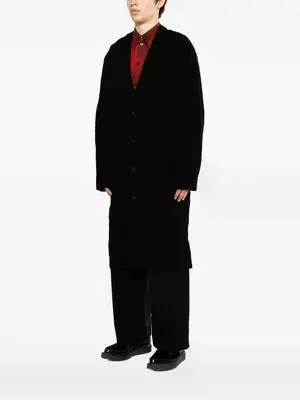 Yohji Yamamoto Quilted Button Jacket