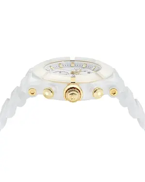 Versace Real Active Chronograph, 45mm - White