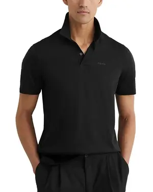 REISS Cotton Logo Polo Shirt