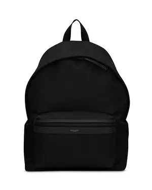 Saint Laurent City Backpack - Black