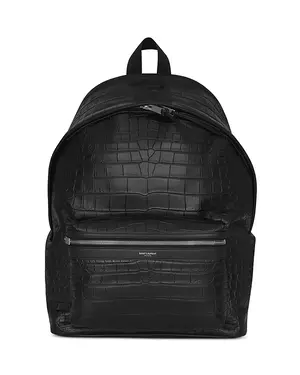 Saint Laurent City Backpack - Black
