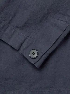 Folk Lunar Linen And Cotton-blend Blazer