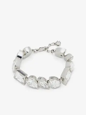 Alexander McQueen Crystal Cocktail Bracelet