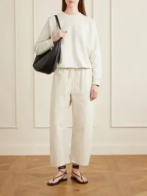 LESET Jamie Cotton-jersey Pullover Sweater