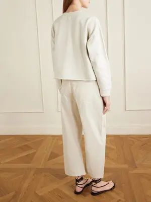 LESET Jamie Cotton-jersey Pullover Sweater