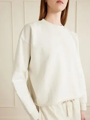 LESET Jamie Cotton-jersey Pullover Sweater