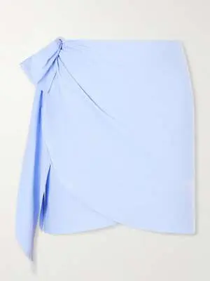 Hunza G Stretch-Jersey Pareo Light Blue