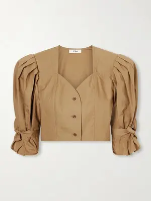 Chloe Pleated Blouses