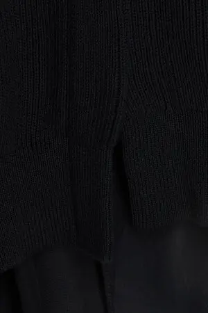 Brunello Cucinelli Layered Organza And Cotton Cardigan
