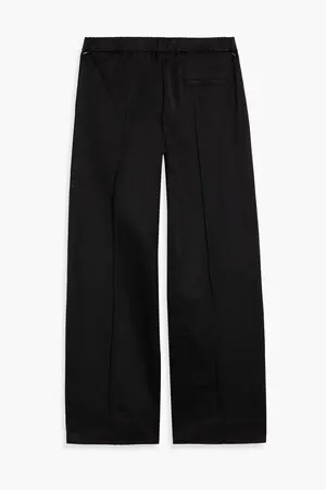 JIL SANDER Cotton-sateen Wide-leg Pants