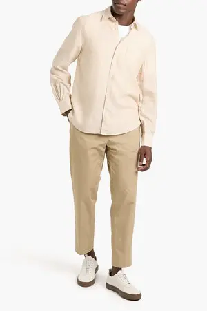Officine Générale Owen Belted Cottonpoplin Chinos