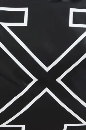 Off-White Printed Shell Tote