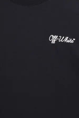 Off-White Printed Cottonjersey Tshirt - Black