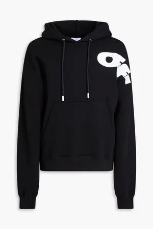 Off-White Printed Cotton-terry Hoodie