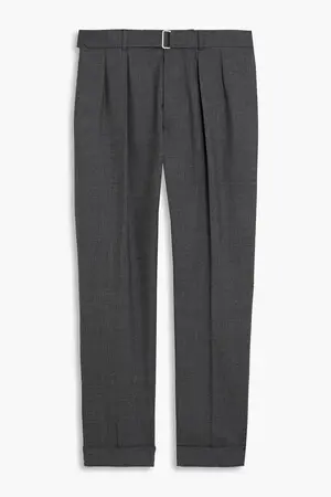 Officine Generale Slit Cuff Pants For Men