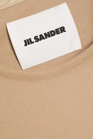 JIL SANDER Wool-flannel Top