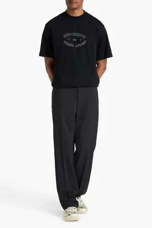 Off-White Printed Cottonjersey Tshirt