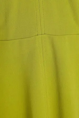 Victoria Beckham Stretch-crepe Midi Dress - Leaf Green