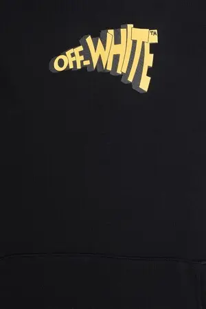 Off-White Printed French Cotton-terry Hoodie