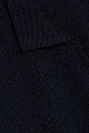Orlebar Brown Mallory Merino Wool And Silk-blend Polo Sweater
