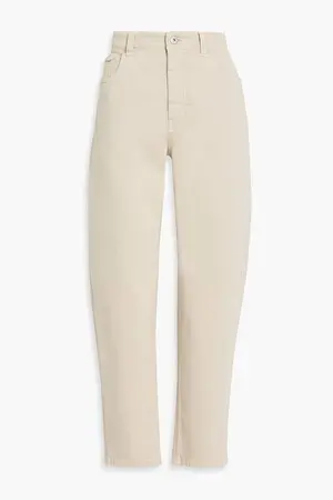 Brunello Cucinelli High-rise Tapered Jeans