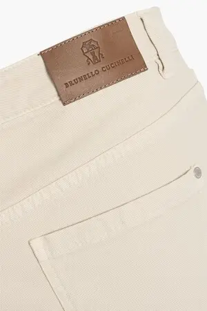 Brunello Cucinelli High-rise Tapered Jeans