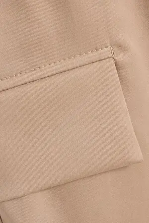 Brunello Cucinelli Cotton-blend Twill Cargo Pants - Sand