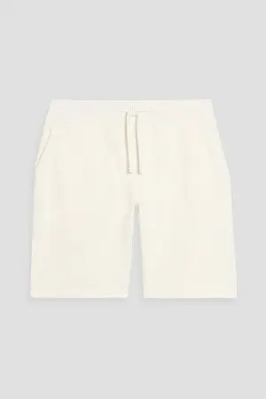 Orlebar Brown French Cotton-terry Drawstring Shorts - Ecru