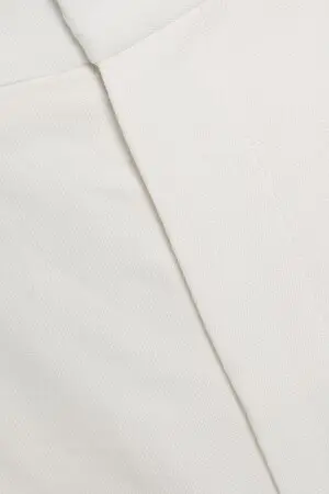 FRAME Linen-blend Straight-leg Pants