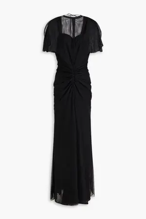 Women's Black Ruched Dresses