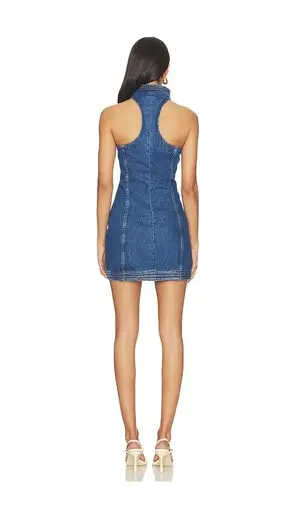 Cult Gaia Azura Dress - 80s Blue