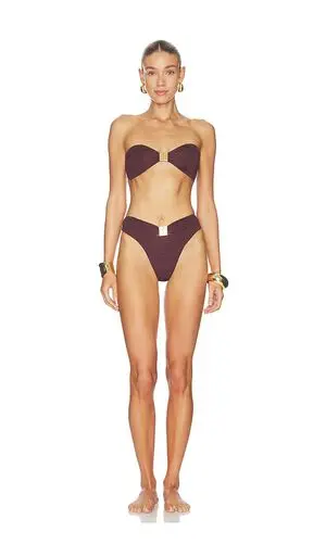 LA PORTE Kate Pinch Bottom - Fudge