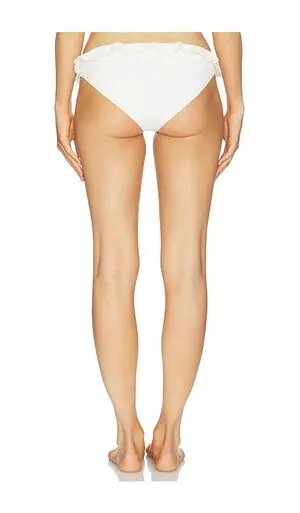 Sea Madelyn Crochet Bikini Bottom With Ruffle