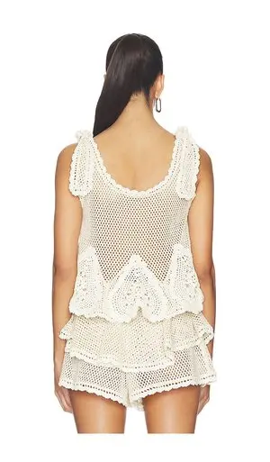Sea Madelyn Crochet Tank