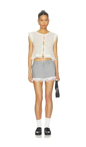 Sea Teagan Knit Combo Vest