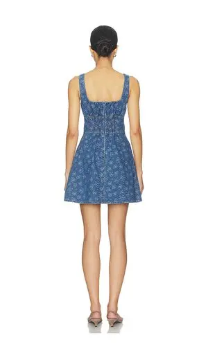 Minkpink Neve Denim Mini Dress