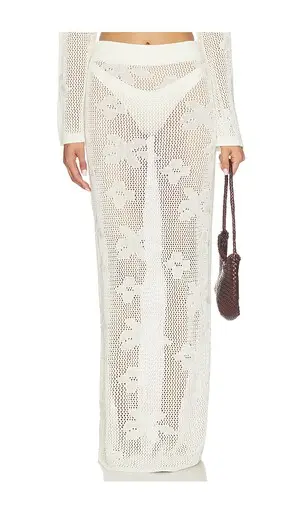SNDYS. Terra Maxi Skirt - Cream