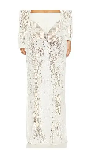 SNDYS. Terra Maxi Skirt - Cream