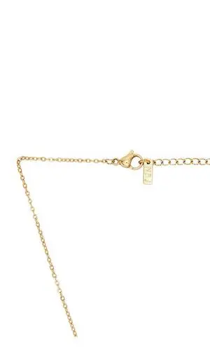 NATALIE B JEWELRY Evan Solitaire Necklace