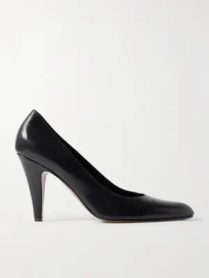 THE ROW Ornella Leather Pumps