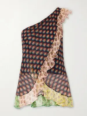 Etro Asymmetrical Blouses